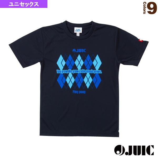 ジュウイック 卓球ウェア（メンズ/ユニ） アーガイルTシャツ ARGYLE T ユニセックス 5498 JUIC「国内正規品取り扱い店」