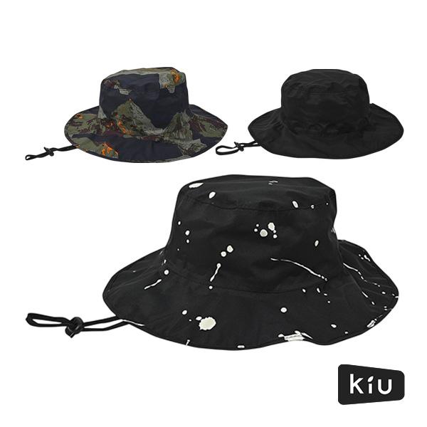 KiU ライフスタイルアクセサリ・小物 UV＆レイン パッカブルサファリハット 2ND UV＆RAIN PACKABLE SAFARI HAT-2ND K428 キウ 帽子 キャップ 雨対策 自転車 UVカット 日焼け対策 日除け 通勤 通...