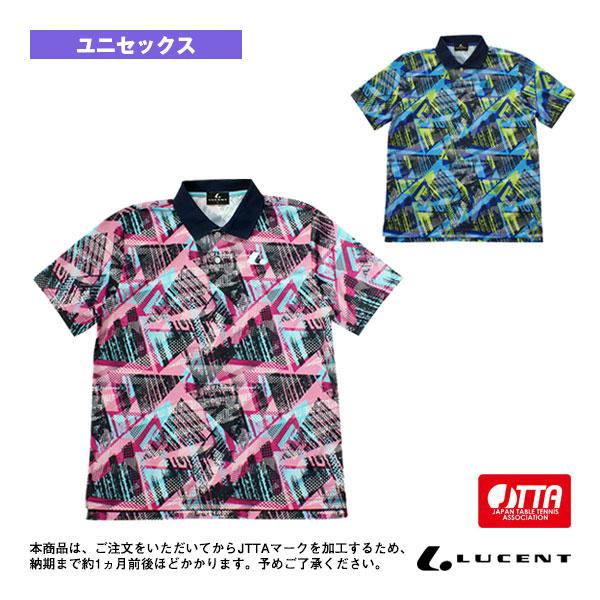 ルーセント 卓球ウェア（メンズ/ユニ） ゲームシャツ／JTTA公認マーク付／ユニセックス（XLP-857xP） LUCENT「国内正規品取り扱い店」
