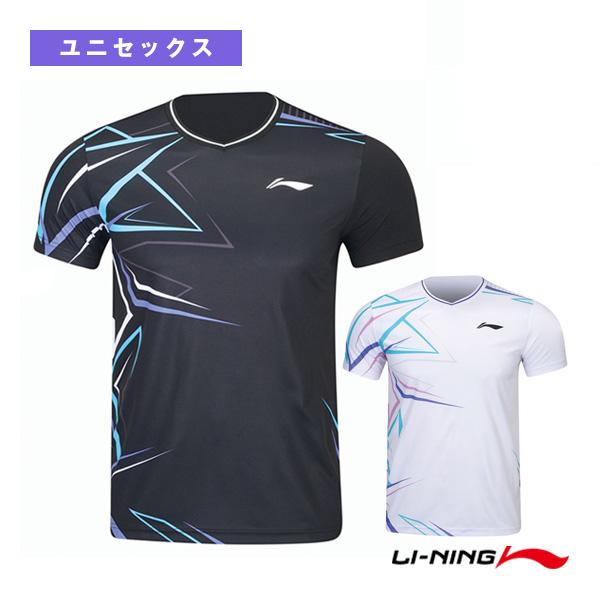 リーニン バドミントンウェア（メンズ/ユニ） ゲームシャツ ユニセックス AATU051／AAYU427 LI-NING バドミントンウェア ゲームシャツ ユニセックス「国内正規品取り扱い店」