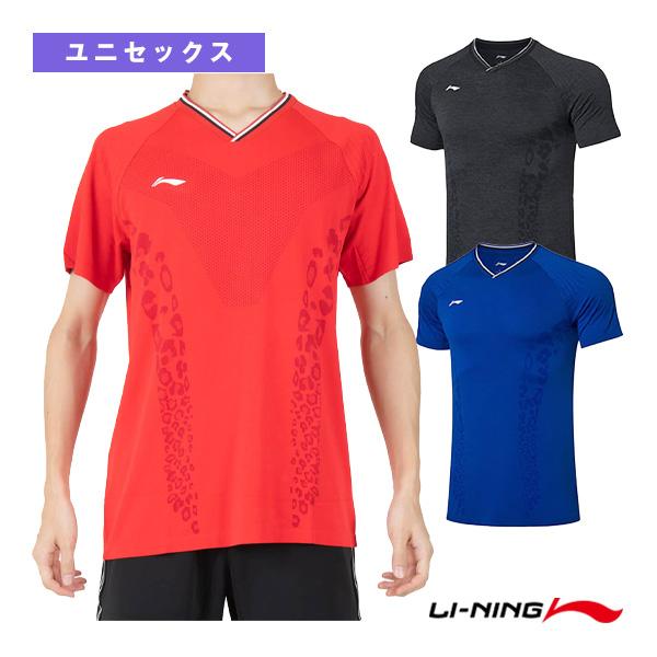 リーニン バドミントンウェア（メンズ/ユニ） ゲームシャツ ユニセックス AAYP279 LI-NING バトミントンウェア ゲームシャツ ユニセックス Tシャツ「国内正規品取り扱い店」