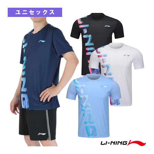 リーニン バドミントンウェア（メンズ/ユニ） トレーニングTシャツ ユニセックス AHSV045 LI-NING バドミントンウェア トレーニングTシャツ ユニセックス 2025年 春夏 半袖「国内正規品取り扱い店」