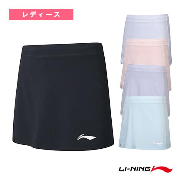 リーニン バドミントンウェア（レディース） パンツスカート レディース ASKV324 LI-NING バドミントンウェア パンツスカート レディース 2025年 春夏 ミニ丈スコート「国内正規品取り扱い店」
