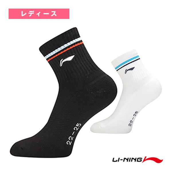 リーニン バドミントンウェア（レディース） スポーツソックス レディース AWSU424 LI-NING バドミントンウェア スポーツソックス レディース 2025年 春夏 靴下くつした「国内正規品取り扱い店」