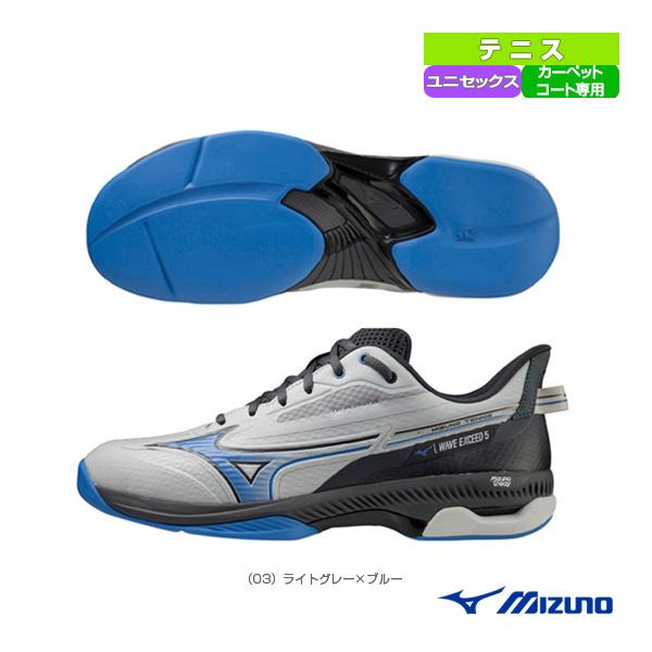 ミズノ テニスシューズ ウエーブエクシード5ワイド WAVE EXEED 5 WIDE カーペット 61GR2311 Mizuno テニスシューズ カーペットコート ウエーブエクシード 靴  tennis shoes carpetcourt...