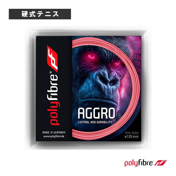 ポリファイバー テニスストリング（単張） Polyfibre Aggro アグロ PF1570／PF1580 Polyfibre テニスストリング（単張） Polyfibre Aggro アグロ ガット「国内正規品取り扱い店」