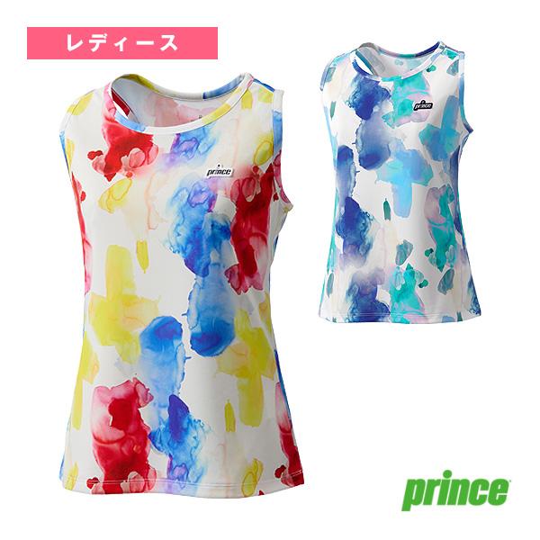 プリンス テニスウェア（レディース） スリーブレスシャツ レディース WS6052 Prince テニスウェア スリーブレスシャツ レディース 2026年 春夏 Tシャツ ノースリーブ「国内正規品取り扱い店」