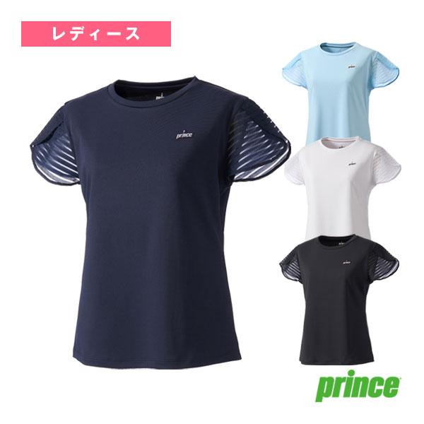 プリンス テニスウェア（レディース） 2026年03月下旬【予約】ゲームシャツ レディース WS6075 Prince テニスウェア ゲームシャツ レディース 2026年 春夏 Tシャツ 半袖「国内正規品取り扱い店」