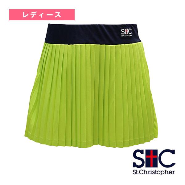セントクリストファー テニス・バドミントンウェア（レディース） プリーツゲームスコート／レディース（STC-BDW2402） St.Christopher センクリ大特価「国内正規品取り扱い店」