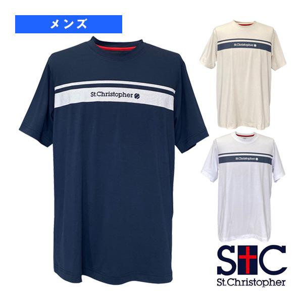 セントクリストファー テニスウェア（メンズ/ユニ） バックSTCロゴプラクティスシャツ メンズ STC-BFM1041 St.Christopher テニスウェア バックSTCロゴプラクティスシャツ メンズ 2026年 春夏 Tシャツ 半袖...