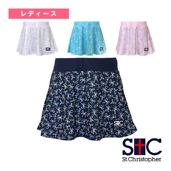 ポイント10倍★ セントクリストファー テニスウェア（レディース） リボンpatternスコート レディース STC-BFW2012 ProKennex 硬式 テニス ラケット デカラケ オーバーサイズ ブラックエース105 105インチ ...