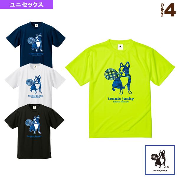 テニスジャンキー テニス・バドミントンウェア（メンズ/ユニ） Tennis Junky／迷彩テニス＋4／ドライTシャツ／ユニセックス（TJ18012） Tennis Junky「国内正規品取り扱い店」
