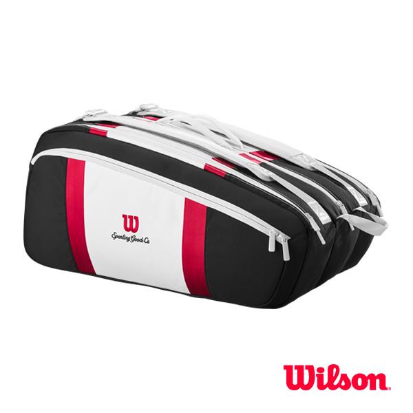 ウィルソン テニスバッグ カーレッジコレクション ラケットバッグ／COURAGE COLLECTION RACQUET BAG 15PK／ラケット15本収納可（WR8034301001） Wilson テニスバッグ カーレッジコレクション ...