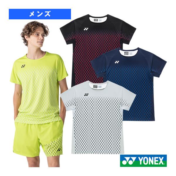 ヨネックス バドミントンウェア（メンズ/ユニ） ゲームシャツ メンズ 10713 Yonex バドミントンウェア ゲームシャツ メンズ 2026年 春夏 Tシャツ 半袖「国内正規品取り扱い店」