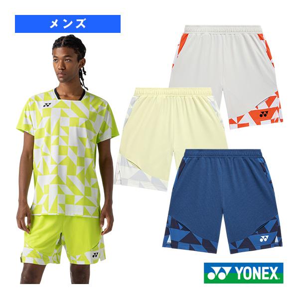 ヨネックス バドミントンウェア（メンズ/ユニ） ニットハーフパンツ メンズ 15240 Yonex バドミントンウェア ニットハーフパンツ メンズ 2026年 春夏 ショートパンツ「国内正規品取り扱い店」