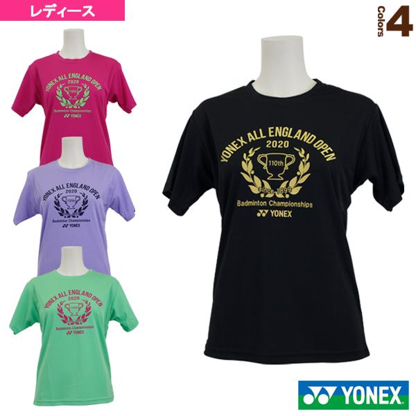 ヨネックス テニス・バドミントンウェア（レディース） ヨネックス全英選手権2020大会記念Tシャツ／レディース（YOB20002） Yonex「国内正規品取り扱い店」