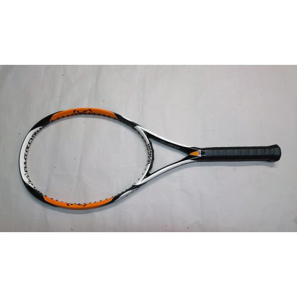 【商品名】 【Ｋ】ＦＡＣＴＯＲ ＺＥＮＴＥＡＭ【メーカー】 ウィルソン【グリップサイズ】 3【重量（実測値）】 264g【フレックス（実測値）】 71【程度】 B:少し傷あり【商品No.】 A-25495※重量・フレックスに関しましては実測...