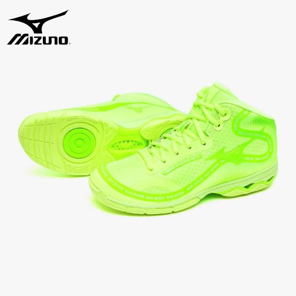 【商品名】ウエーブダイバースDE2【品番】K1GF237447【カラー】47:ネオライム×ジャスミングリーン【サイズ】22.0cm〜27.5cm【質量】約250g（24.5cm片方）【素材】甲材：合成繊維×人工皮革  底材：合成底【備考】こ...