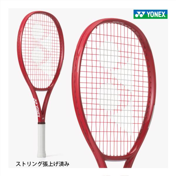 【商品名】　VCORE 25 （ブイコア25 )【品　番】　08VC25G【  カラー 】　ルビーレッド（338）【グリップサイズ】G0【ウェイト】　225ｇ【全　長】　25.0 インチ【ヘッドサイズ】　100平方インチ【バランスポイント】...