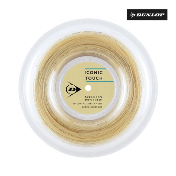 【商品名】ICONIC TOUCH(アイコニック・タッチ)【品　番】DSTA32011【カラー】　ナチュラル【長さ】200 m【ゲージ】1.25mm、1.30mm【ストリングの種類】ナイロン系　マルチ フィラメント【素材】ナイロンマルチ【原...