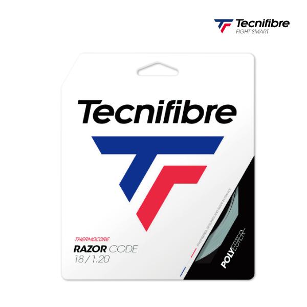 【商品名】Tecnifibre RAZOR CODE（レイザーコード）【品　番】　04GRA120 / 04GRA125 / 04GRA130【カラー】　カーボン（CBN）、ブルー（BLU）、ホワイト（WHT）【素　材】ポリエステル【構　造...