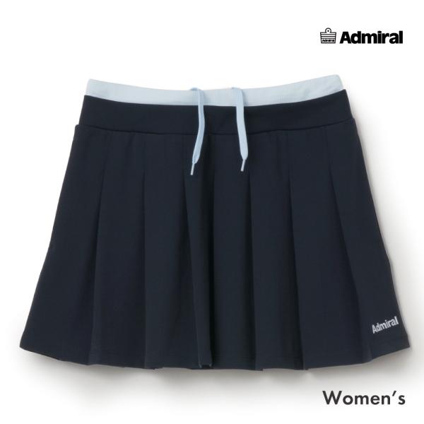 【商品名】バイカラープリーツスコート【品番】ATLA672-30【カラー】ネイビー（30）【サイズ】S・M・L・LL【素材】ポリエステル 97％ ポリウレタン3％ 　　　別布/ポリエステル 100%【機能】吸水速乾・ストレッチ・両脇ポケット...