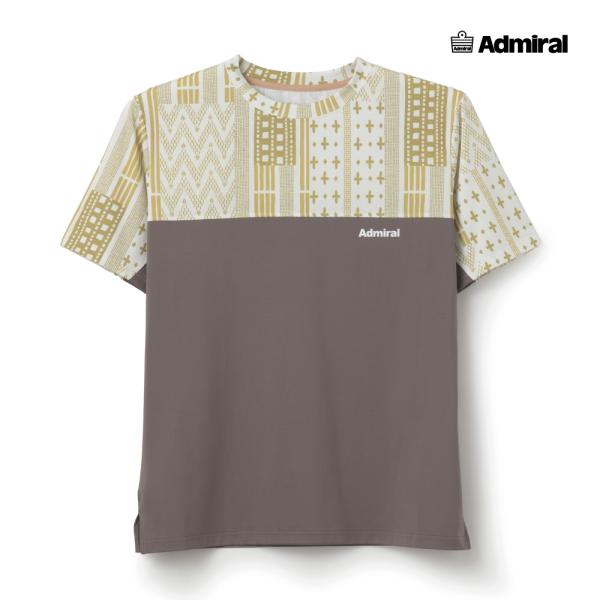 【商品名】ブロッキンググラフィックTEE【品番】ATMA601-25【カラー】モカ【サイズ】M・L・LL【素材】本体:ポリエステル88%,ポリウレタン12%/別布:ポリエステル88%,ポリウレタン12%【機能】吸水速乾/ストレッチ/UVカッ...