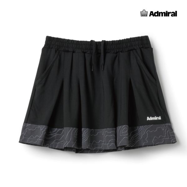 【商品名】グラフィックヘムタックプリーツスコート 【品番】ATLA605-10【カラー】ブラック【サイズ】S・M・L・LL【素材】本体:ポリエステル88%,ポリウレタン12%/別布:ポリエステル88%,ポリウレタン12%【機能】吸水速乾/ス...