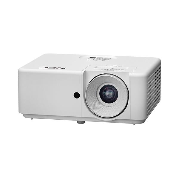 レーザー光源により明るく鮮やかな画面を投写。コンパクトサイズのスタンダードモデル。