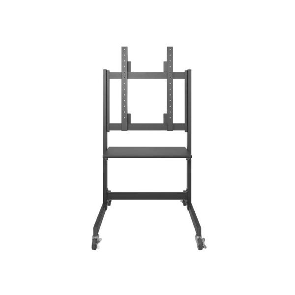 ■耐荷重最大50kgと大型ディスプレイにも対応した移動式ディスプレイスタンドです。サイネージや学校、会議室など多用途にご使用いただけます。■耐荷重最大50kgまで対応しているので、学校で使用する電子黒板や大型タッチディスプレイにもご使用いた...