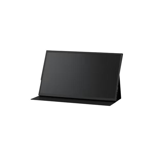 ポータブルモニター 15.6型/1920×1080/USB Type-C、Mini HDMI/ブラック/スピーカー：ありビジネスシーンに大活躍！テレワークや出張にも便利なポータブルモニターです。接続機器がType-C DP Alt mode...