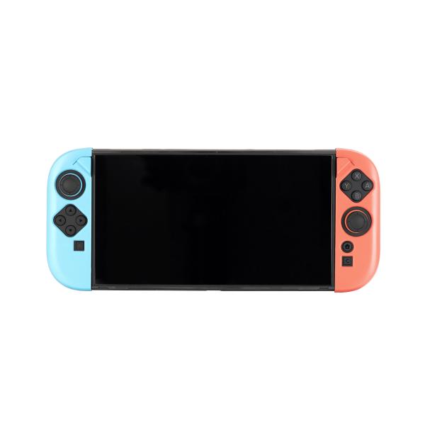 Nintendo Switch 2本体用と付属ジョイスティックコントローラー（Joy-Con 2）用がセットになったフルカバーケースです。指紋や汚れが付着しにくく衝撃や傷に強い耐腐食処理を施したポリカーボネート採用。厚さ0.7mm、重さ約3...