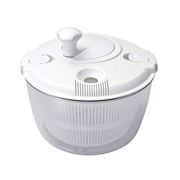 ・ホワイト 外径265×高さ220mm C-66・(b) メーカー型番:(/b) C-66・(b)サイズ:(/b) 外径265×高さ220mm・(b)重量:(/b) 930g・(b)材質:(/b) 容器/AS樹脂(耐熱温度70度)、ふた・ザ...