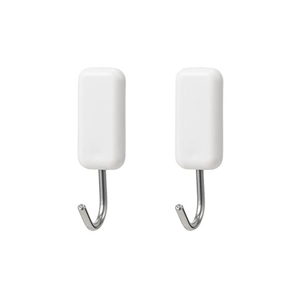 カジュアル-/-/H00414・パッケージ個数:1・●強力なネオジウム磁石使用・●コンパクトな形状で使い勝手の良いフックです。・●キズ防止シート付きで設置面を守ります。・●耐荷重 1kg(最大保持荷重)・主な取付け場所：金属・スチール面