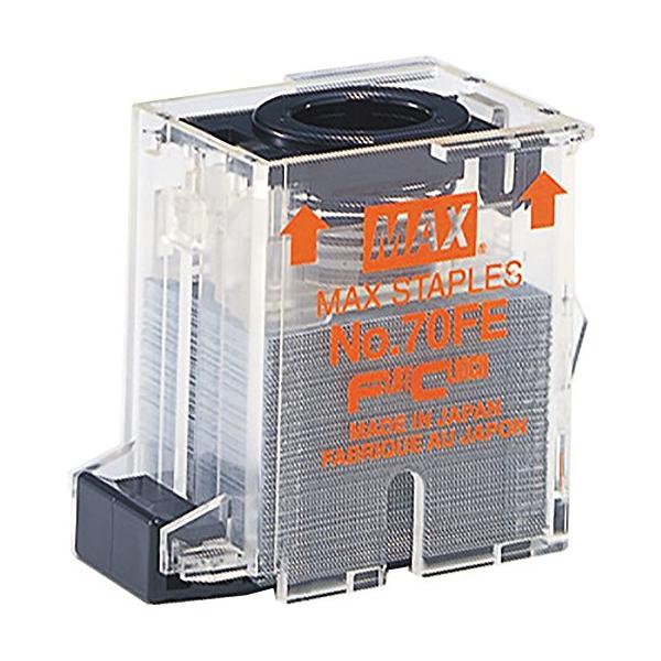 No.70FE透明/-/No.70FE・Style:No.70FE・パッケージ個数:1・品番:No.70FE・使用ホッチキス:EH-70F・針数:5 000本・とじ枚数:70枚(PPC用紙)