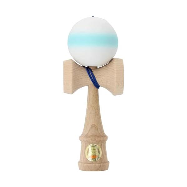 水色/ワンサイズ/A-04・全長：18cm・材質：ブナ、サクラ・原産国：日本・付属品：取扱説明書、替え糸