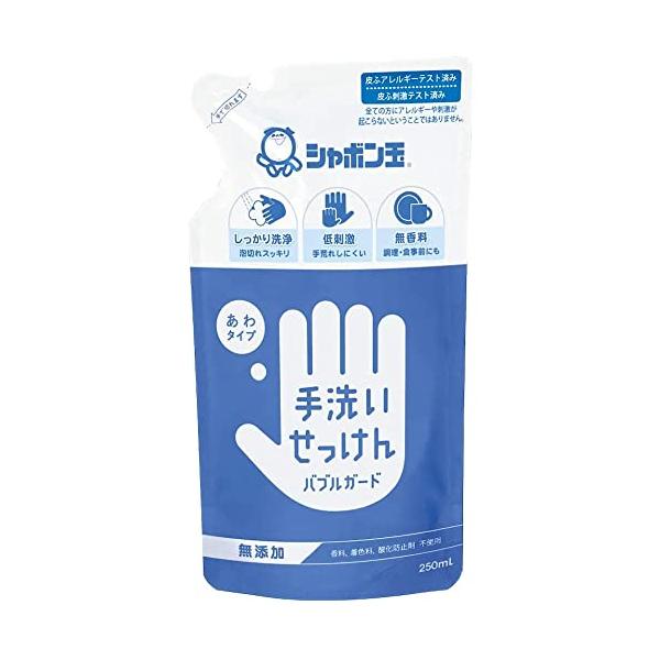 つめかえ青/250ミリリットル (x 1)/BU02P03859・Style:つめかえ・パッケージ個数:1・アルコール・殺菌剤・香料・着色料・酸化防止剤・合成界面活性剤不使用の無添加石けん。成分は水とカリ石ケン素地のみで、カリ石ケン素地の主...