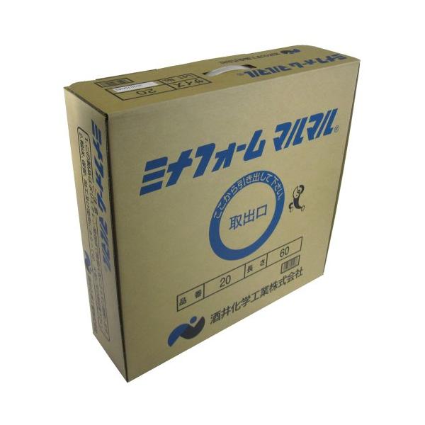 ホワイト/1箱/-・パッケージ個数:1・適用目地幅(mm):13~17 直径(mm):20 長さ(m):60・色:ホワイト 使用温度範囲:0~60°C・高発泡ポリエチレン・商品の重量:2.65 ポンド・弱電製品、精密機械の包装緩衝材ガラスな...