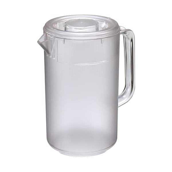 2.2L クリア・クリア  03249・・Style:2.2L クリア・サイズ:幅13.5×奥行20×高さ21.5cm、容量:2.2L、本体重量:0.45kg、材質:ポリカーボネート、耐熱温度:120度、耐冷温度:-20度・ポリカーボネート...