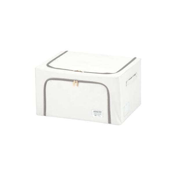 55Lホワイト/50×40×28cm/E3-TS55WH・Color:ホワイトStyle:55L・パッケージ個数:1・【サイズ】約50×40×28cm・【耐荷重】10kg・【材質】表地：ポリエステル/裏地：ポリエチレン/パイピング：ポリプロ...