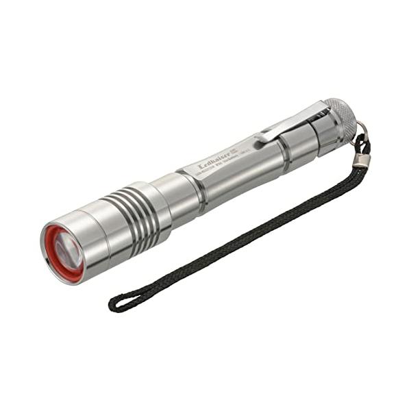 防水シルバー/500ルーメン/LHA-KS321ZI-S2・Color:シルバーSize:500ルーメン・パッケージ個数:1・【 特 長 】 スライドフォーカス機能付き 4種類(LOW/MID/HIGH/FLASH)の点灯モード 明るさは5...
