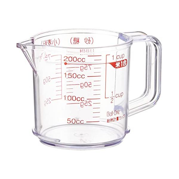 透明/200cc/231650・Size:200cc・パッケージ個数:1・サイズ:約幅7.2×奥10.7×高7.3cm・本体重量:約45g