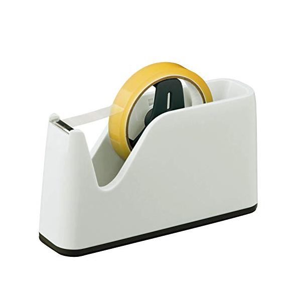 【単品】テープカッター・ライトグレー  21056・・Color:ライトグレーStyle:【単品】テープカッター・【サイズ】W63×D201×H109mm・【重量】1.1kg・【特長】小巻テープも使えます・【24mm幅テープ】使用できません...