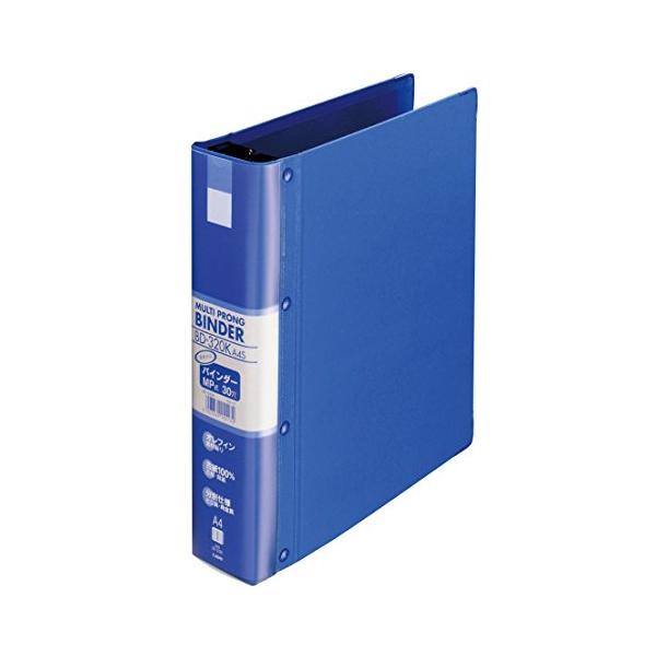 500枚収容ブルー/-/15517・パッケージ個数:1・W312×H82×D278mm・【規格】A4判S型・【とじ具】30穴 500枚差(50mm厚)・【背紙】差替式・【仕様】合紙2枚付