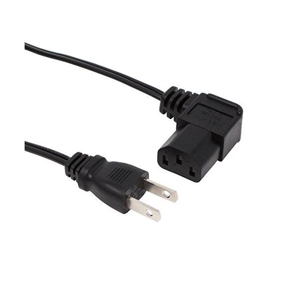 極細L型タイプ 0.5m ACP-05L-BKブラック/-/ACP-05L-BK・Style:極細L型タイプ 0.5m ACP-05L-BK・パッケージ個数:1・コンセント側: 2ピン オス (JIS C 8303、NEMA 1-15P準拠...