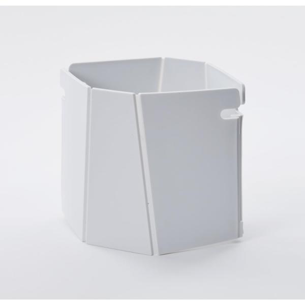 ホワイト/幅23×奥行14×高さ2cm/IWHOD W・パッケージ個数:1・電子レンジ対応・分解洗浄ができる・アイラップを自立させられる・サイズ：幅23×奥行14×高さ2cm、170g・材質：ポリプロピレン