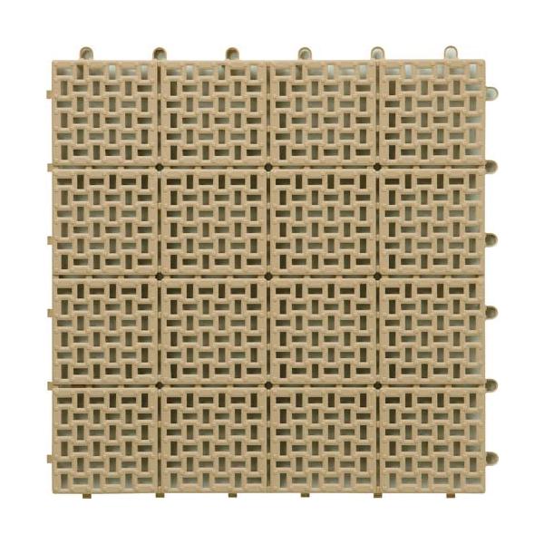 ベージュ/300×300×13mm/132454・パッケージ個数:1・入数:1枚・色:ベージュ・サイズ:300×300×13mm・材質/仕上:ポリエチレン