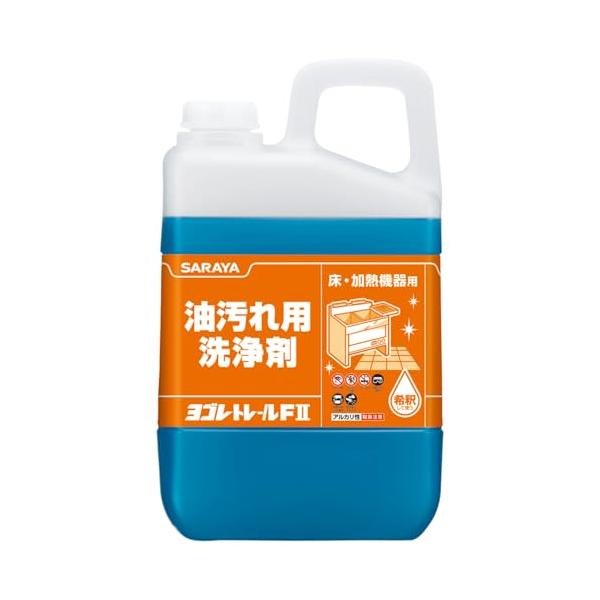 -/-/30833・パッケージ個数:1・床面、フライヤーなどの加熱機器、換気扇・フードなどの排気設備のハードな油汚れにすぐれた洗浄効果を発揮します。・アルミ製品を除いた器具の洗浄に幅広くお使いいただけます。・アルミニウム製品にはお使いいただ...