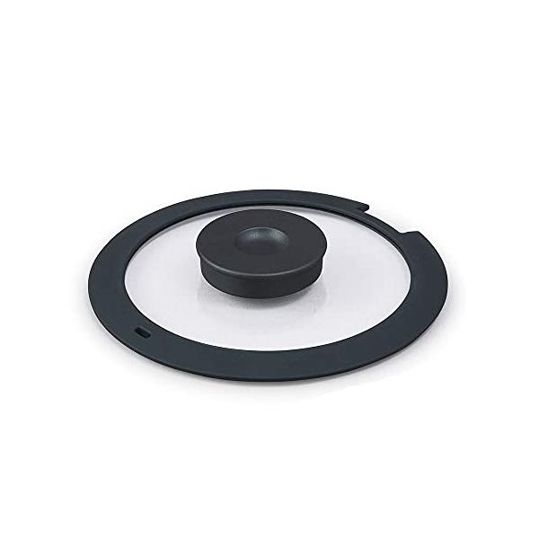 p)ふた16cmブラック/ふた16cm/DC-SFG16・Color:ブラックStyle:p)ふた16cmPatternName:単品・パッケージ個数:1・商品サイズ（cm）：直径約17.8×高さ約3.8・品名：強化ガラス製器具・強化の種類...