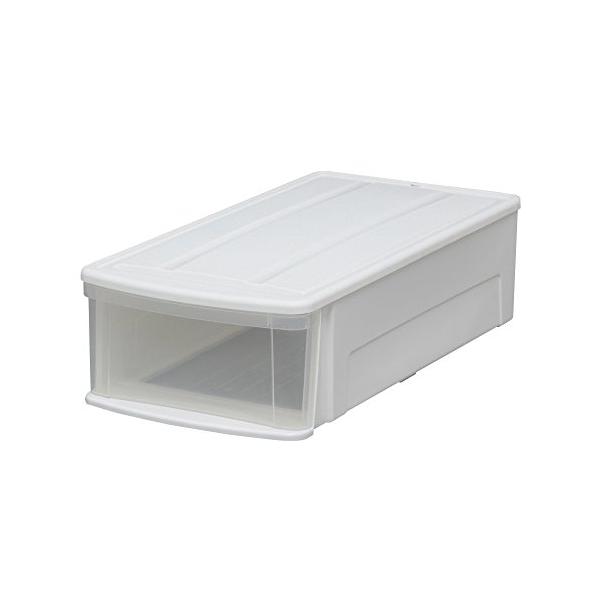 a)単品・1)クリア 6)Lサイズ L・・Size:6)LサイズStyle:a)単品・サイズ(約):幅37.6×奥行74×高さ21.2cm・本体重量:2.116kg・材質:ポリプロピレン・生産国:日本・引出容量:34L